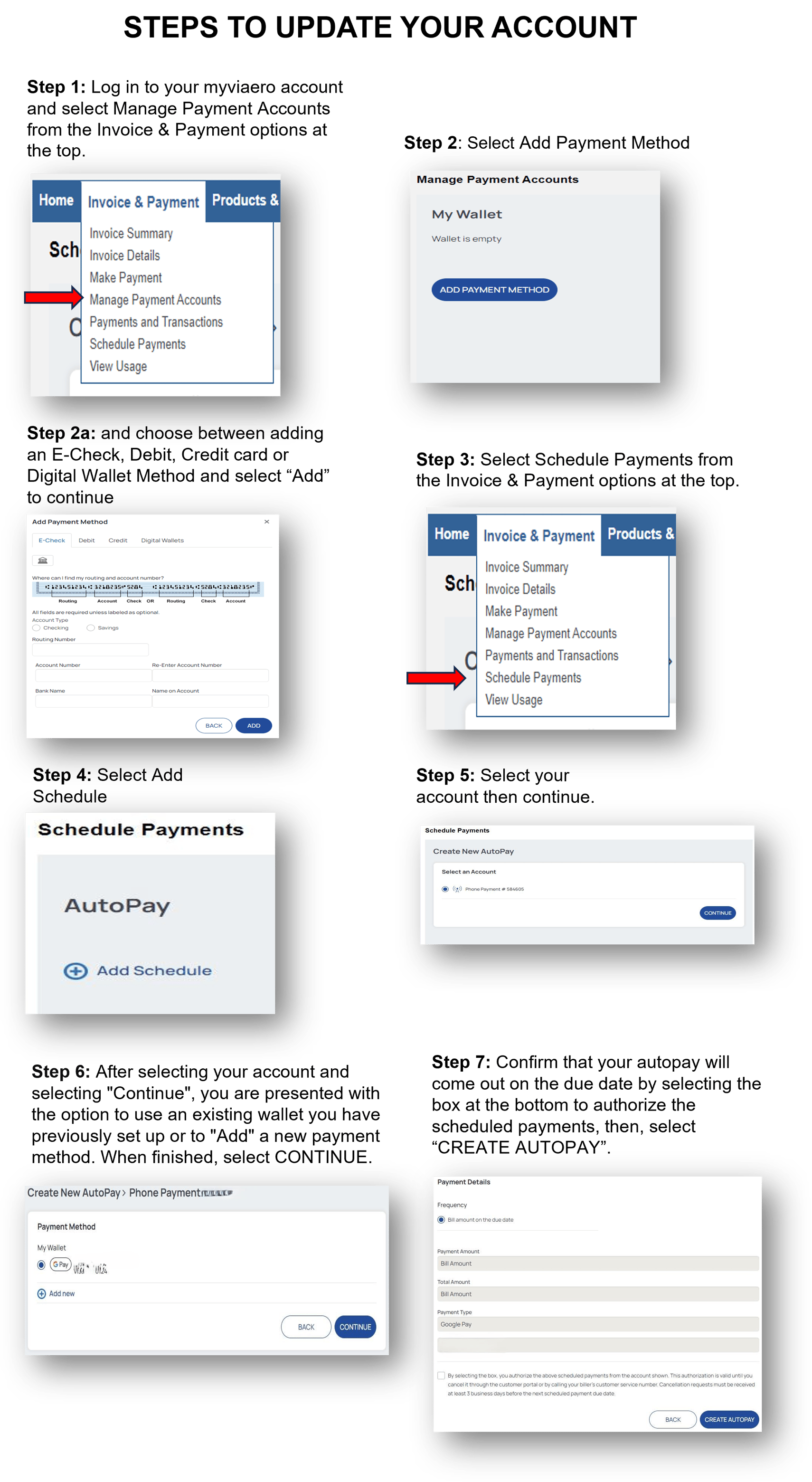 New Ways to Pay Oct 2nd